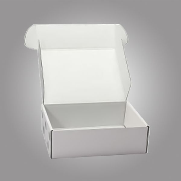 Custom White Corrugated Packaging Boxes for Shipping